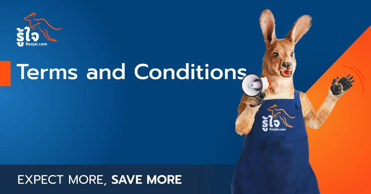 Terms and Conditions | Roojai Insurance