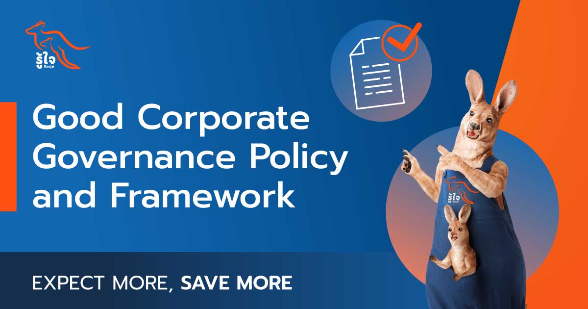 Good Corporate Governance policy and framework